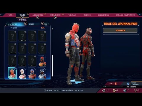 Marvel's Spider-Man 2: Trajes de la Edición Deluxe