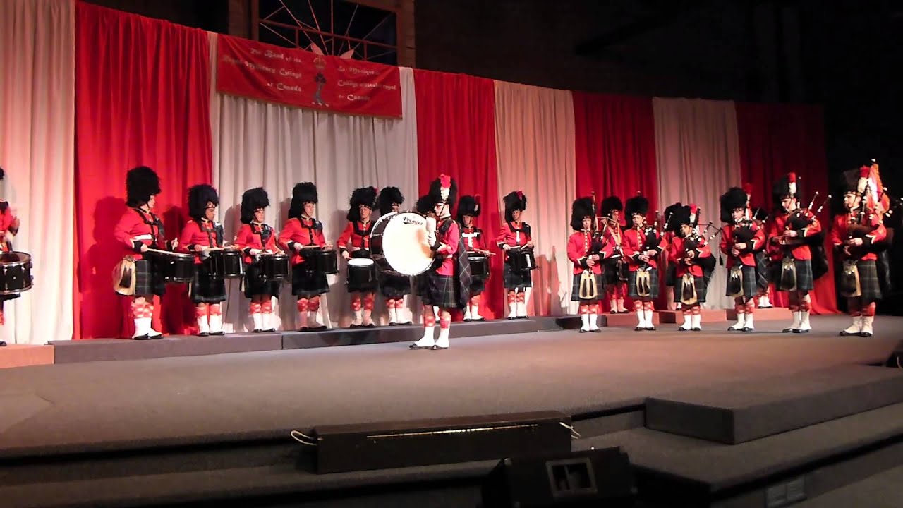 RMC Concert in Scarlets 2013 - Pipes & Drums and Highland Dancers ...