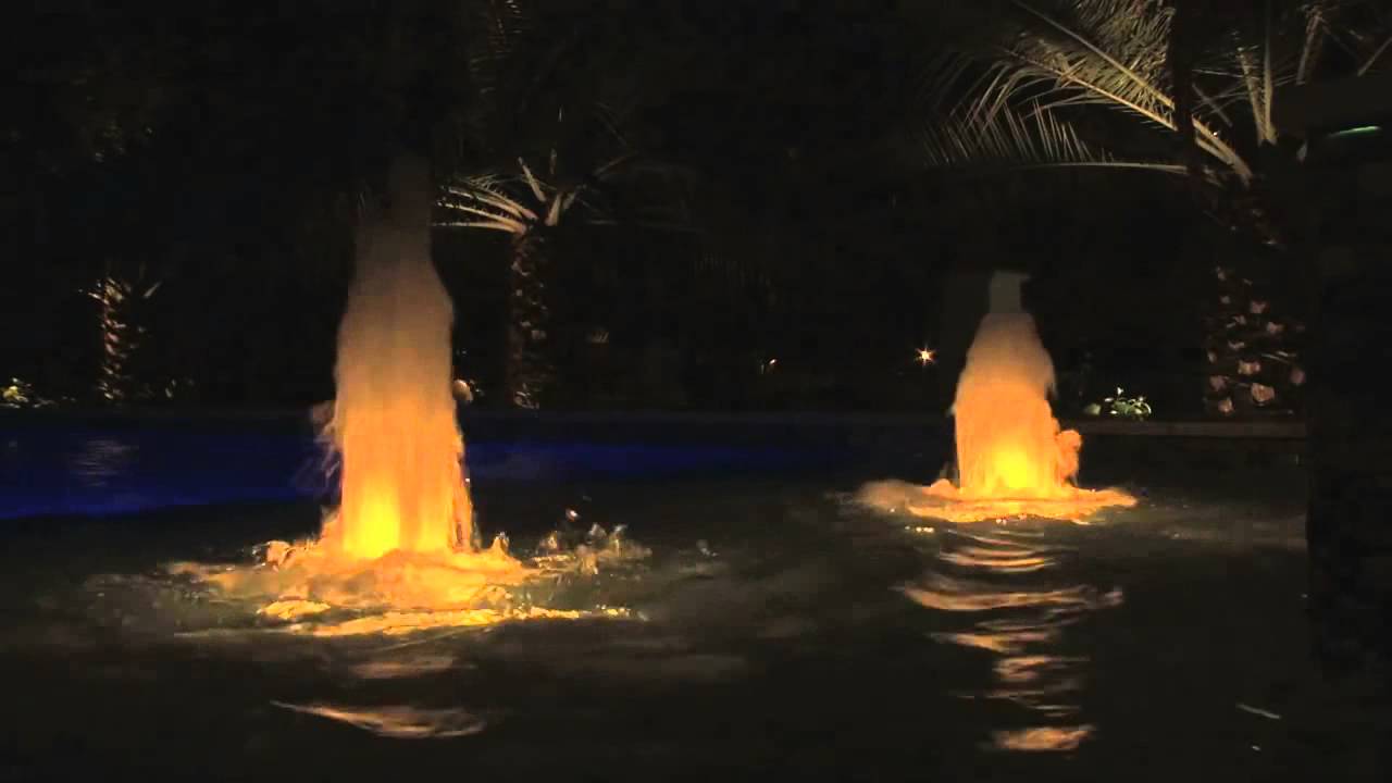 ColorCascade® LED Light Bubbler by Pentair - YouTube