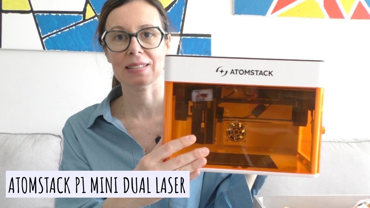 Atomstack P1 mini dual laser - YouTube