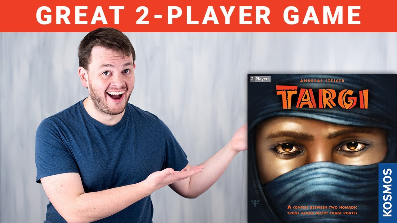 A look at Targi, an awesome 2-player only board game - YouTube