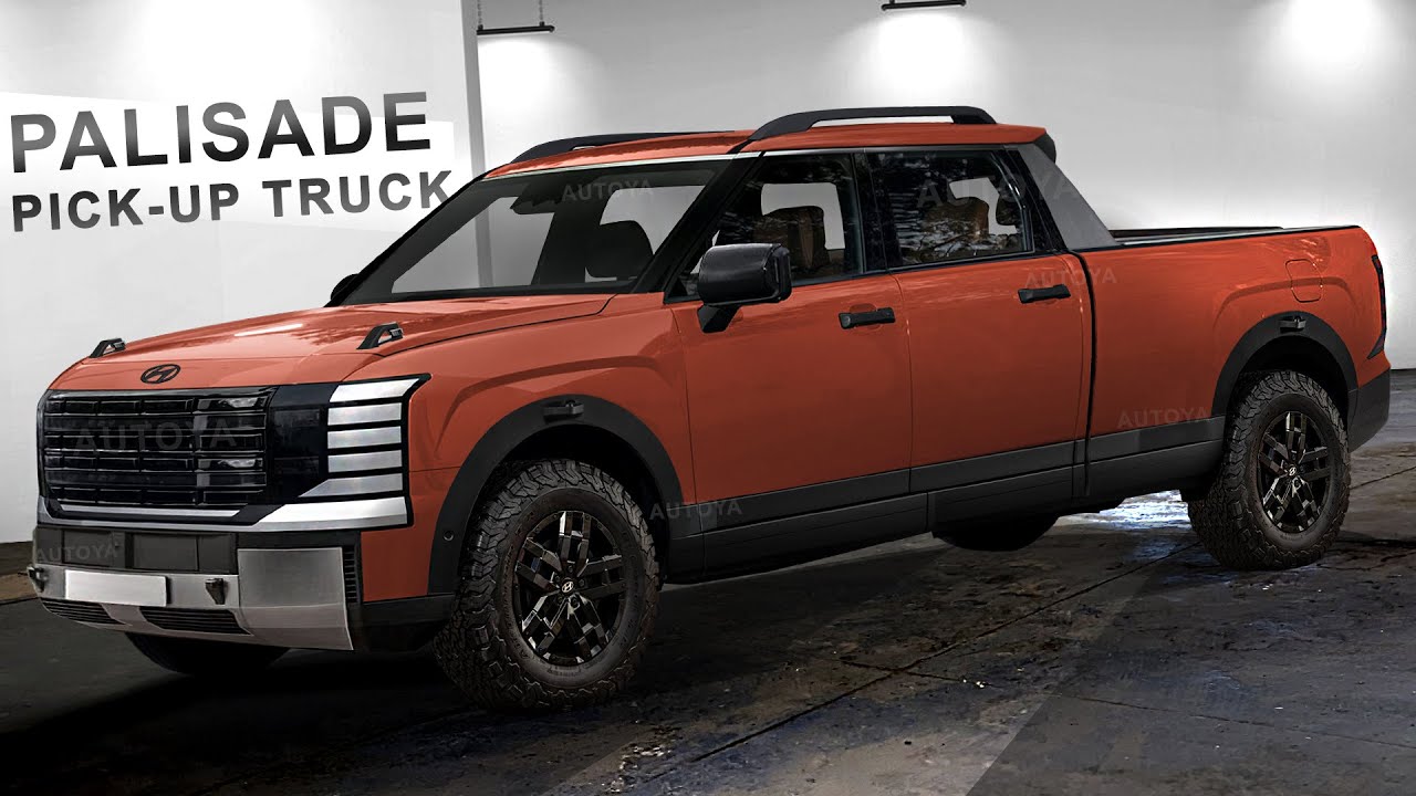 2027 Hyundai Palisade "Cruz" - First Ever Pick-Up Truck based on the ...