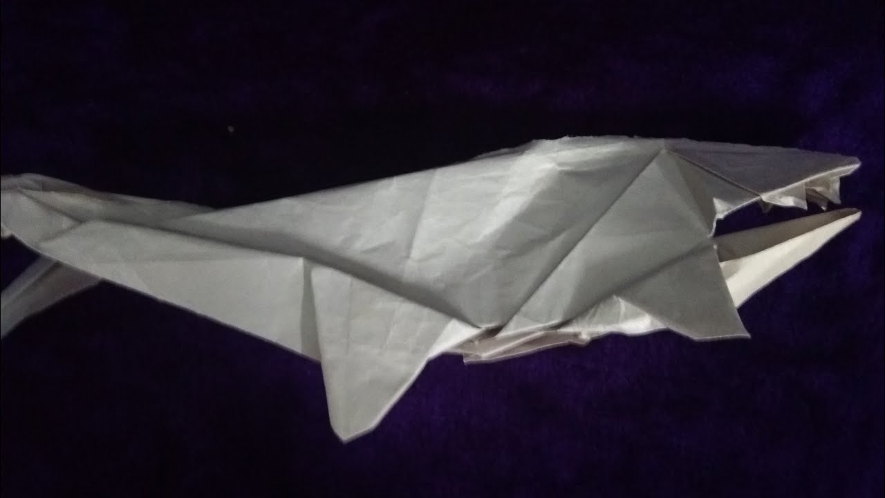 Origami Mosasaurus (Part 1) - YouTube