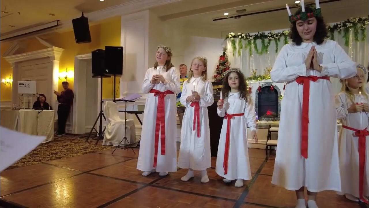 Santa Lucia Swedish Christmas celebration - YouTube