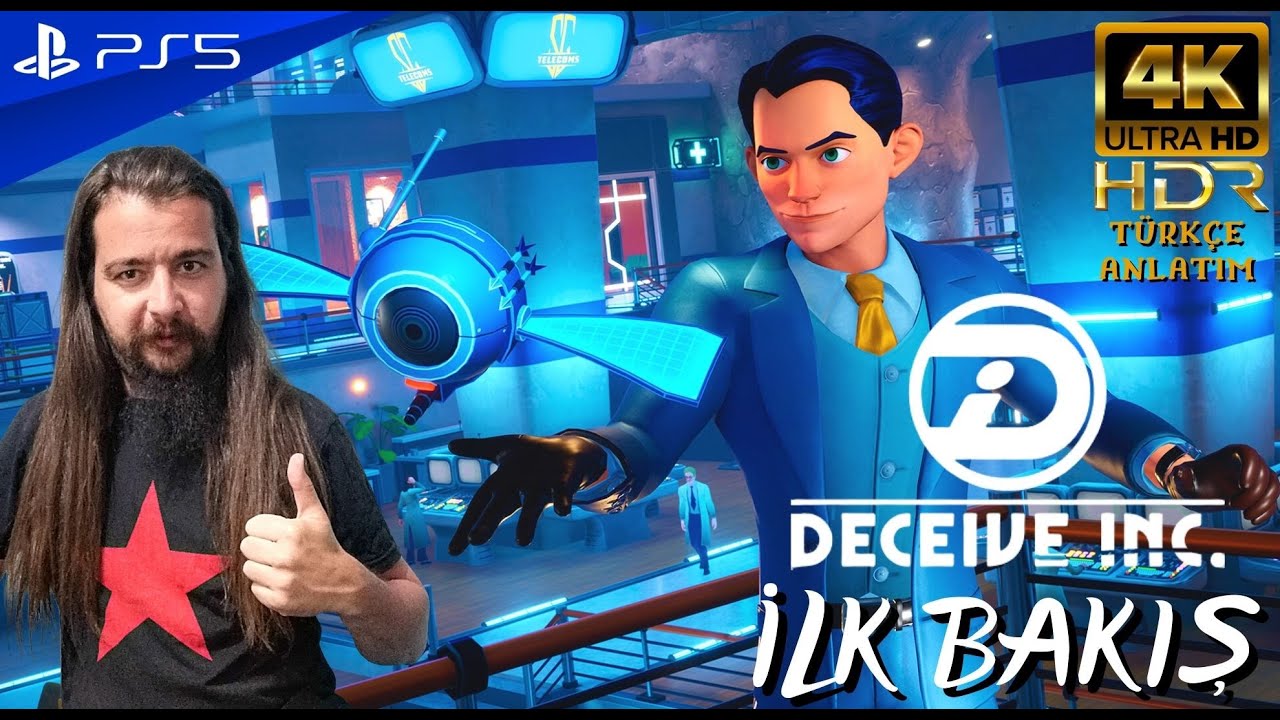 TUHAF BİR CASUSLUK OYUNU | DECEIVE INC (PS5) 4K 60FPS HDR İLK BAKIŞ & İNCELEME - YouTube