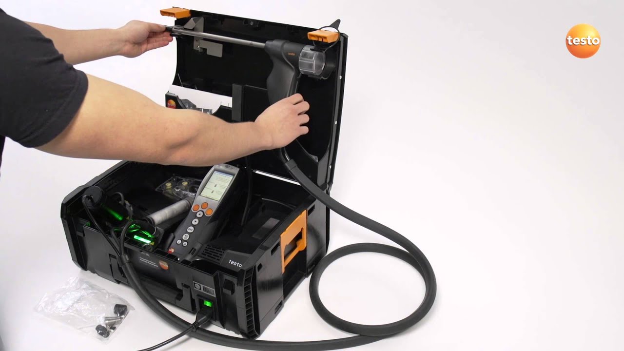 Feinstaub-Messsystem testo 380: Dichtigkeitsprüfung (2/12) | Be sure ...