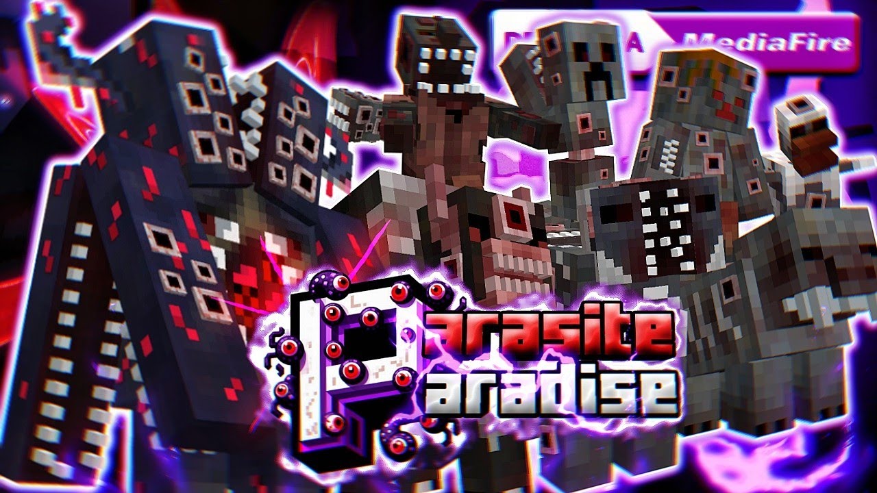 NUEVO MEJOR ADDON de PARÁSITOS para Minecraft PE|Bedrock | Parasite ...