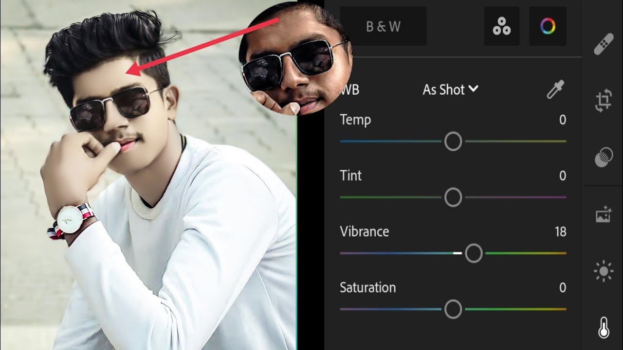 White Tone Lightroom Photo Editing || Lightroom Photo Editing Tutorial ...