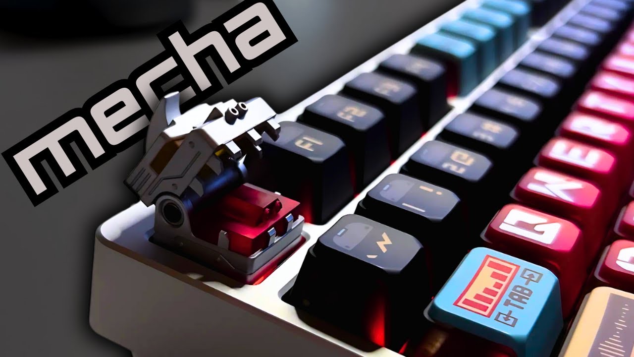 Keytok Mecha Godzilla in KOL Keycap profile | Review Feat. the KiiBOOM ...