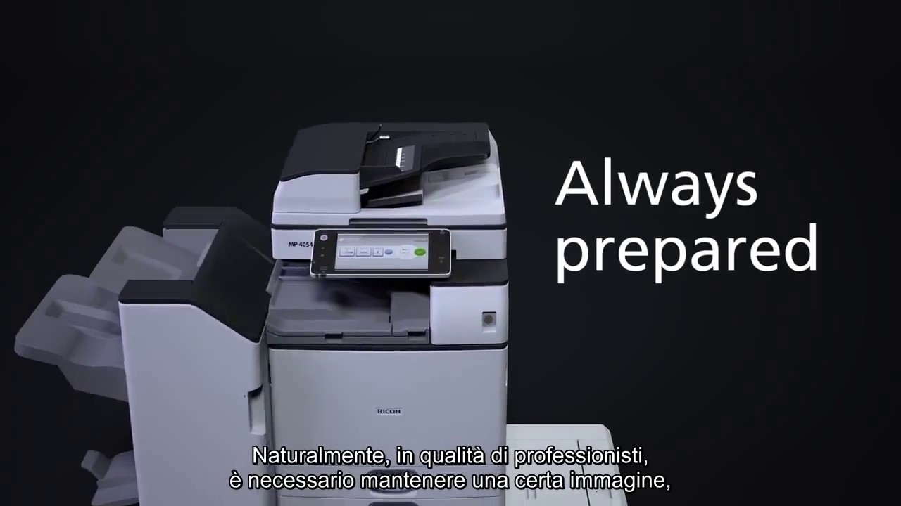 Nuova serie di multifunzione Nashuatec Ricoh - YouTube