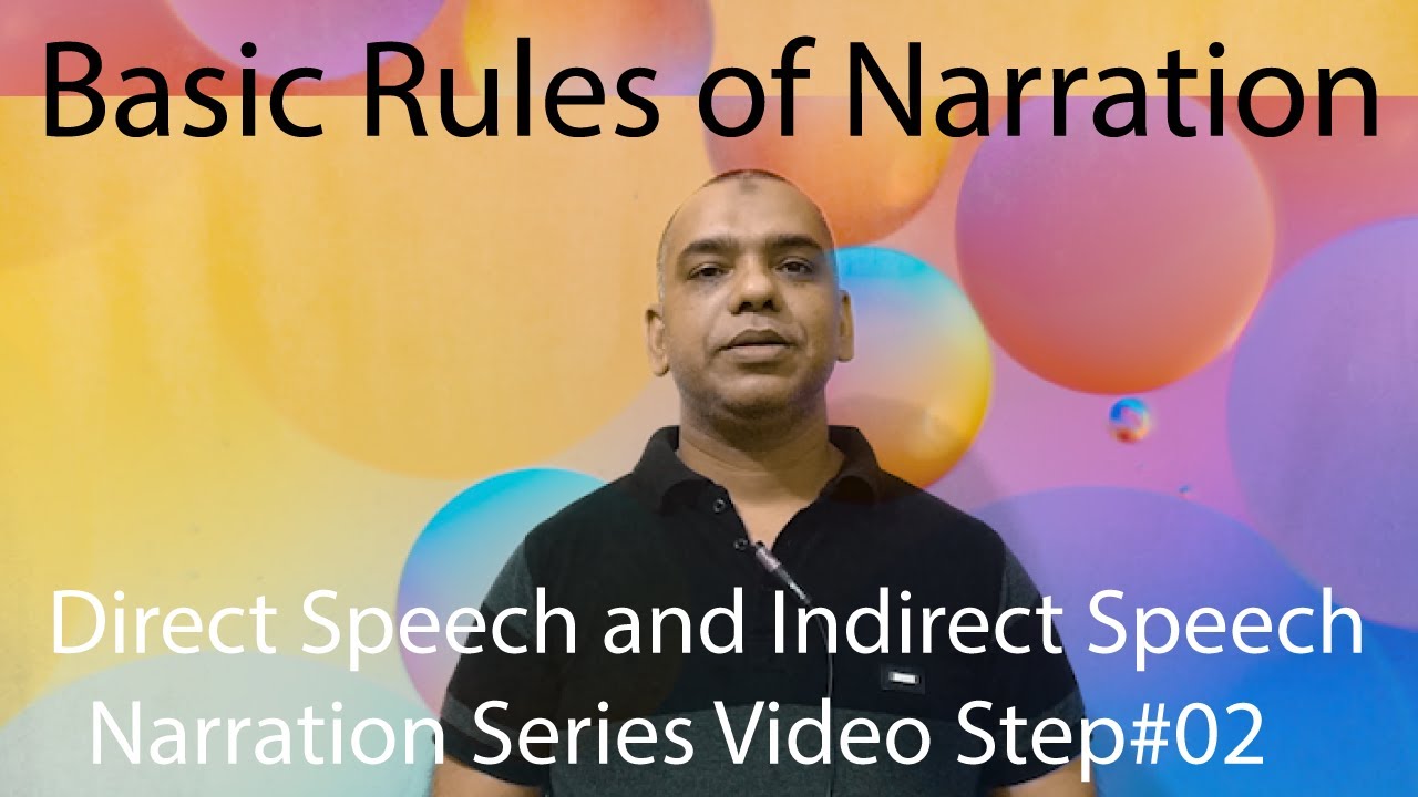 Basic rules of changing reporting verb from Direct Speech to Indirect ...