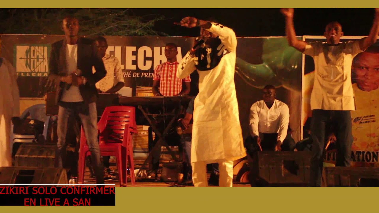 ZIKIRI SOLO EN CONCERT LIVE A SAN - YouTube