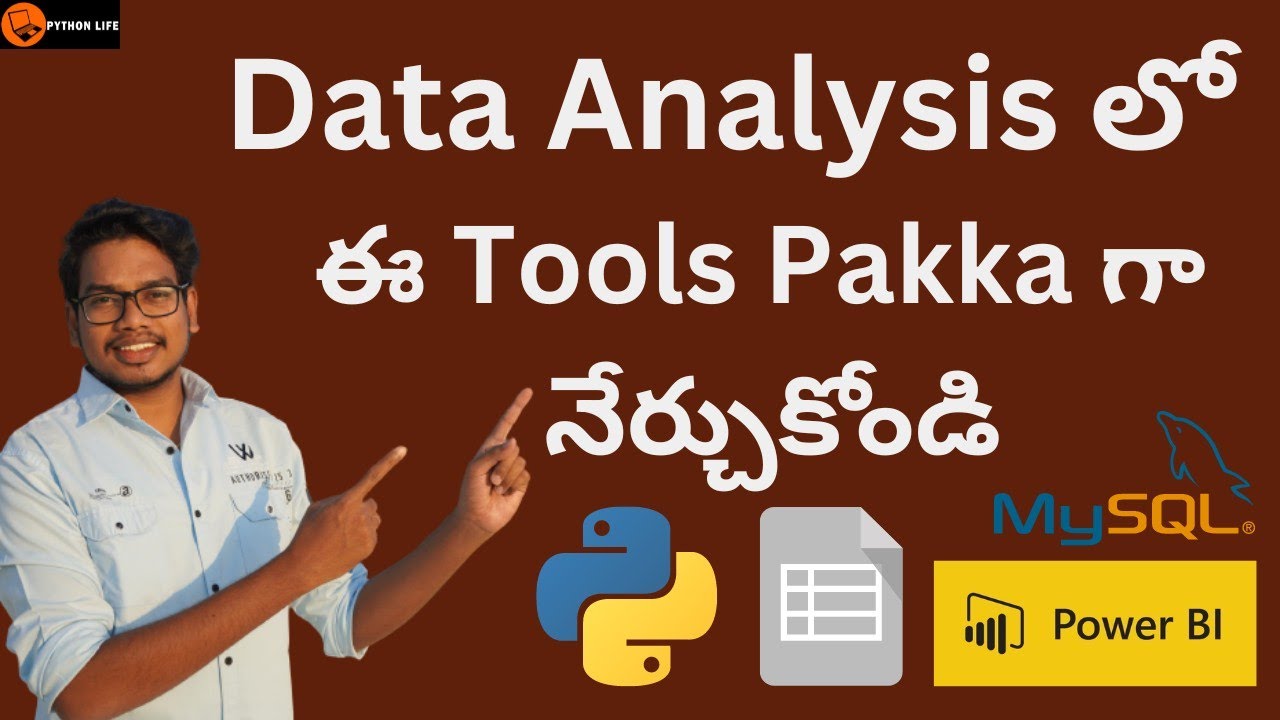 Data Analysis Tools in Telugu | Data Analysis for Freshers | Data ...