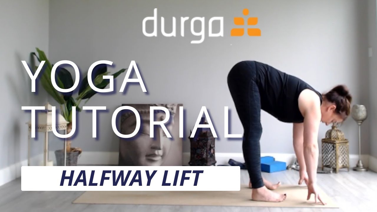 7 Min Yoga Tutorial - Halfway Lift || Sun Salutation Transitions For ...