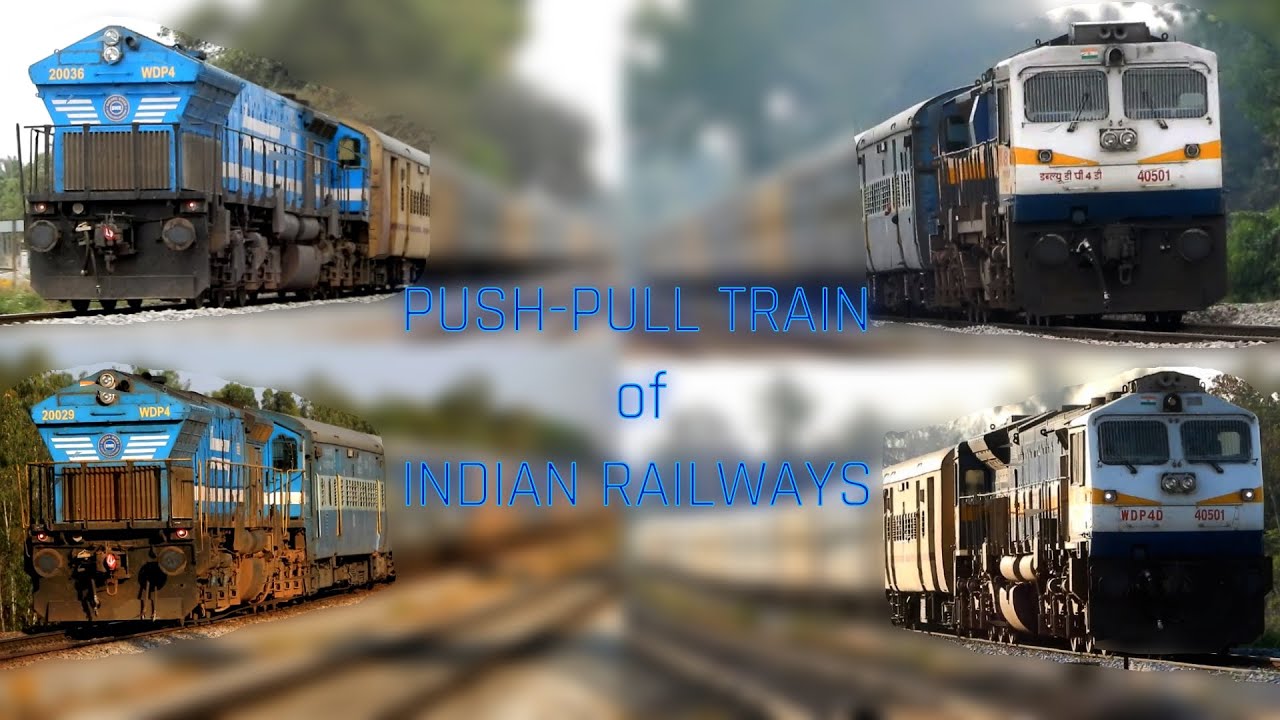 [HD]: PUSH-PULL Type Train arrangement between SBC and TK | KJM WDP 4D ...