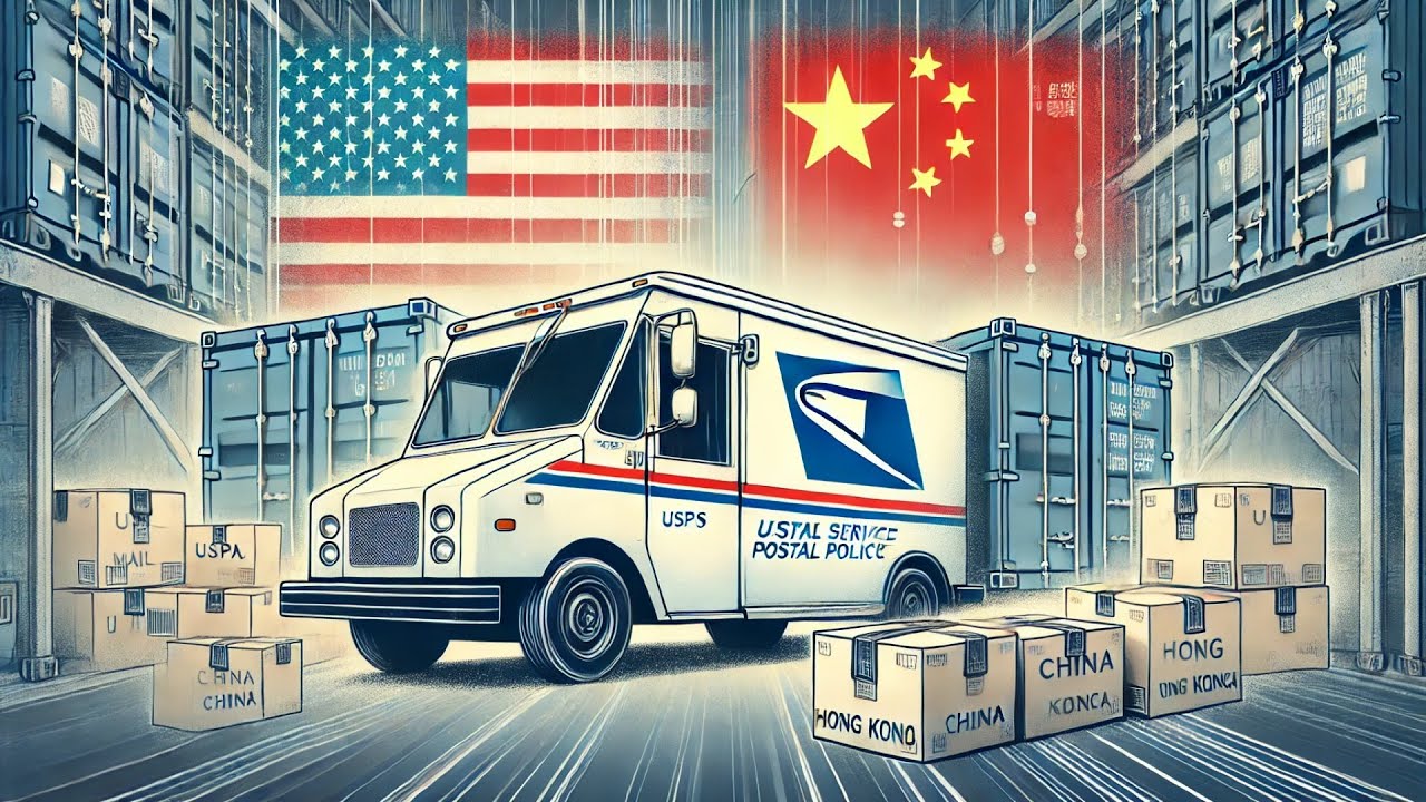 USPS Reverses China Parcel Ban Amid Tariff Confusion - YouTube