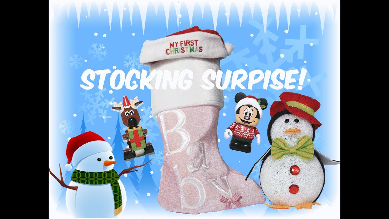 First Christmas Stocking Blind Bag Opening - YouTube