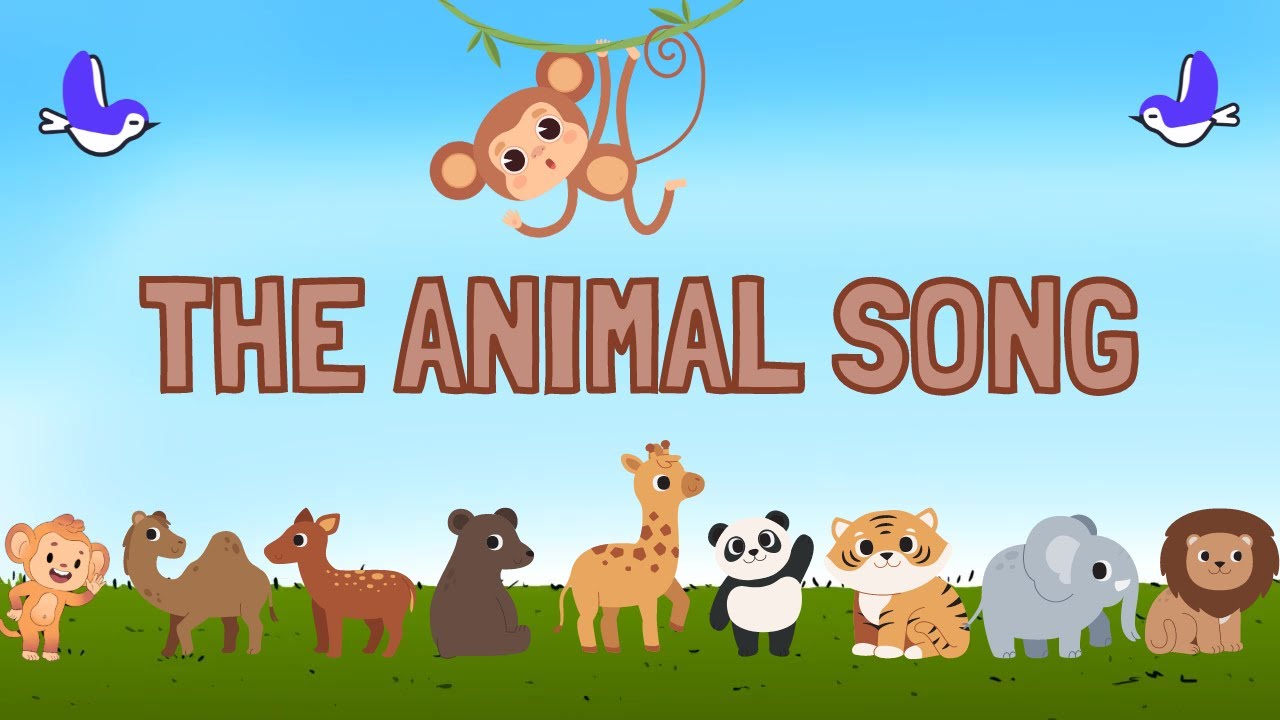 The Animal Song for Kids | Kids Song | Educational Song for kids ...