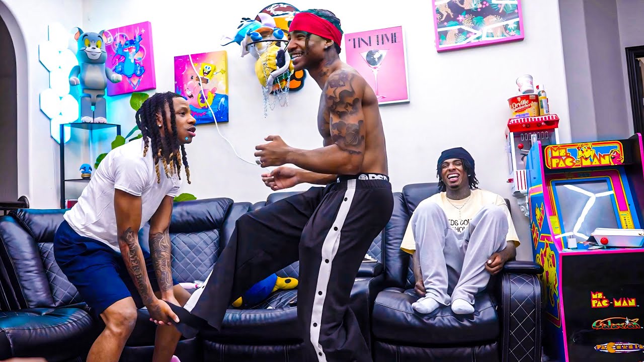 INFLUENCER CITY TEACHES DEBO A BACKFLIP! - YouTube