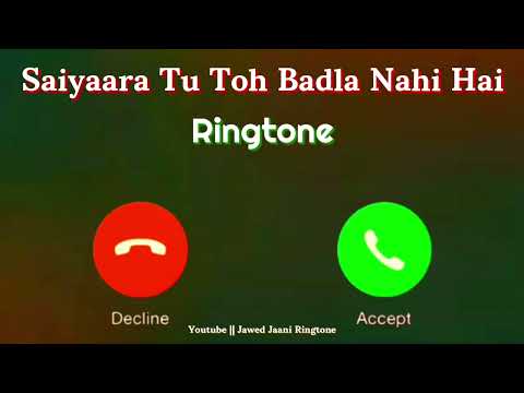 New Ringtone 2025 | Saiyaara Tu Toh Badla Nahi Hai Ringtone | Faheem Abdullah Ringtone | JJ Ringtone
