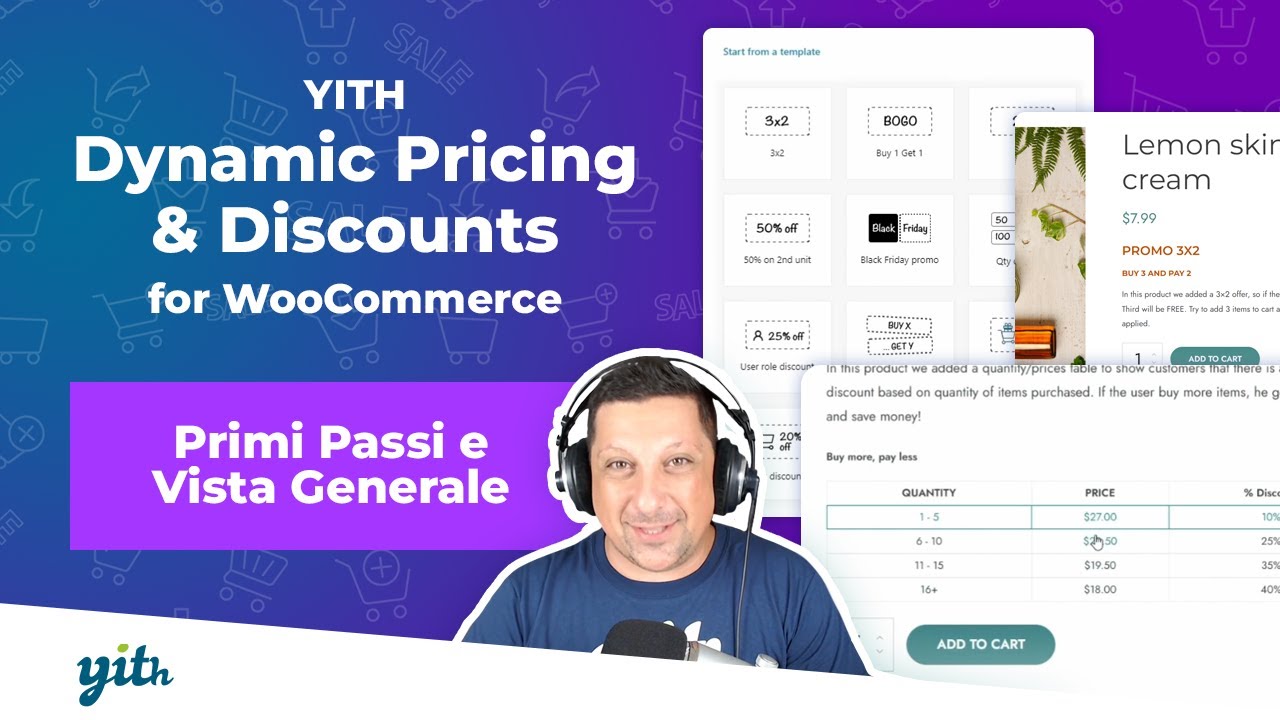 Primi Passi e Vista Generale - YITH WooCommerce Dynamic Pricing and Discounts - YouTube