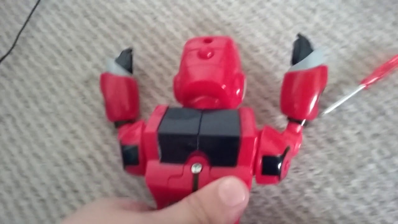 How to install wowwee mini tri-bot battery in. - YouTube