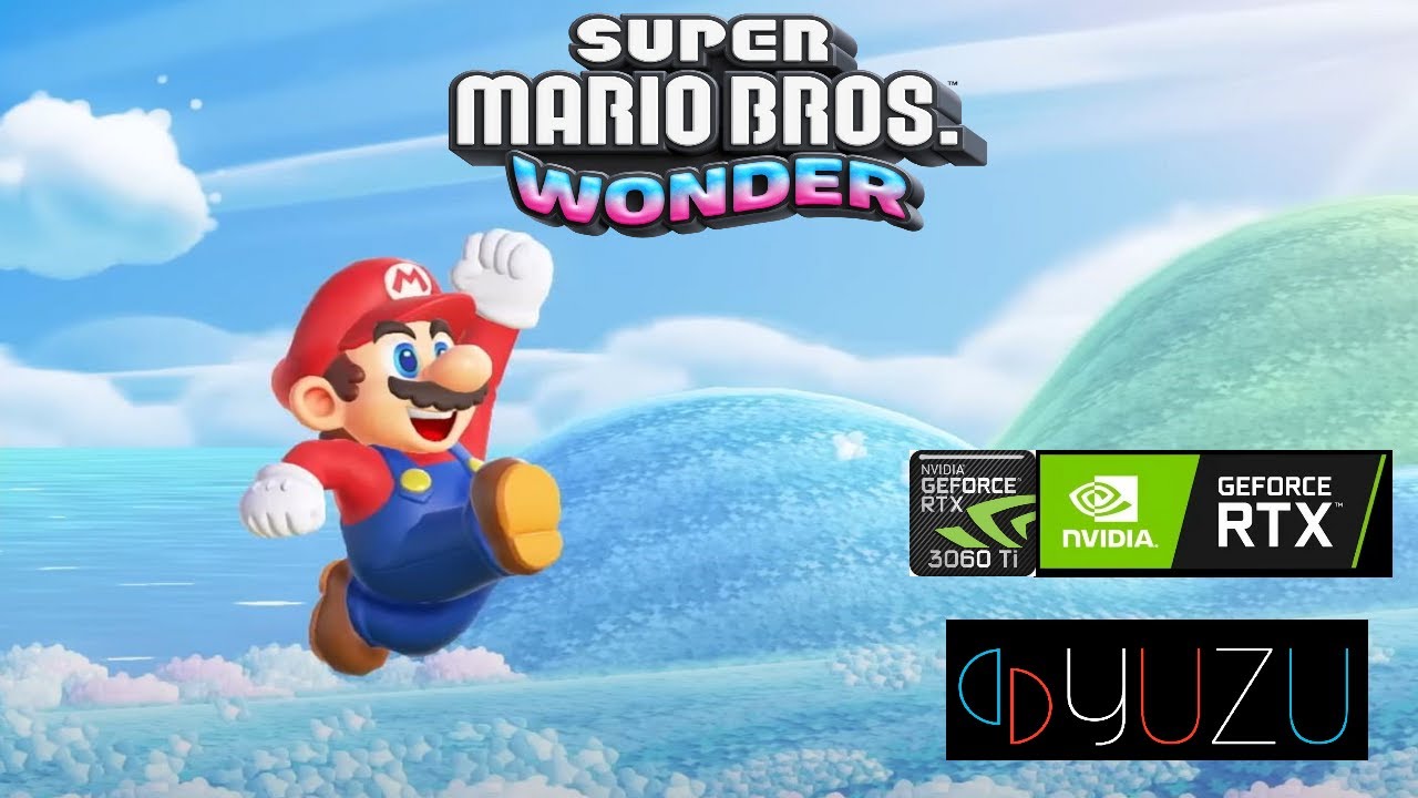 YUZU | Super Mario Bros Wonder | Settings + Test + NVIDIA control panel ...