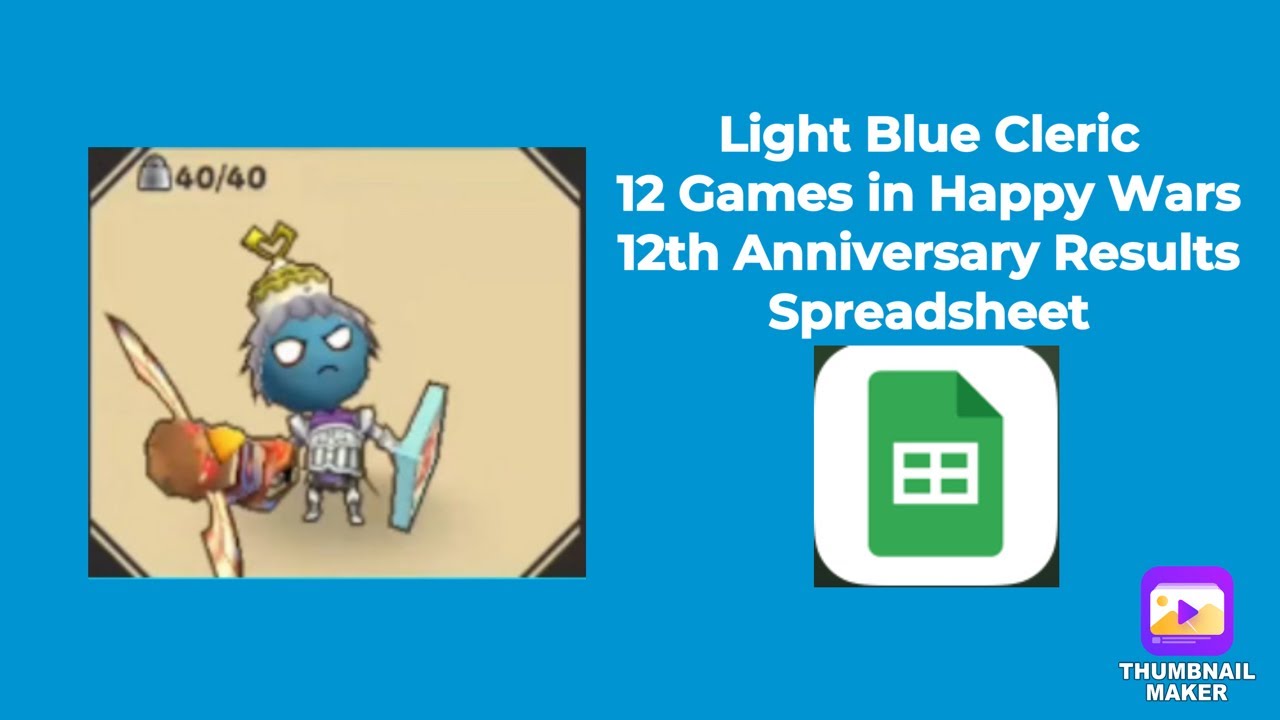 12th Anniversary Results in HW with Light Blue Cleric (Edited) - YouTube