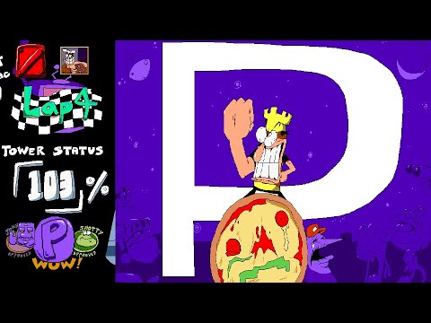 Pizza Tower - All Levels/Lap 4/P-Rank/Hard Mode (Egg's Lap Mod) - YouTube