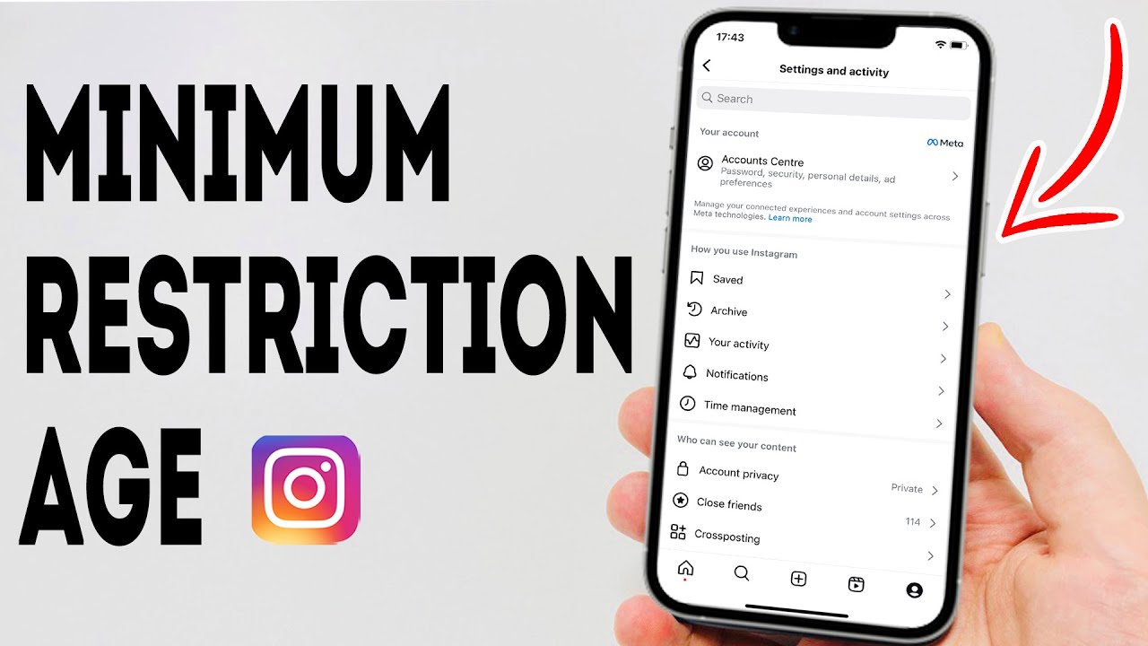 How To Set Minimum Age Restriction On Instagram - Full Guide - YouTube
