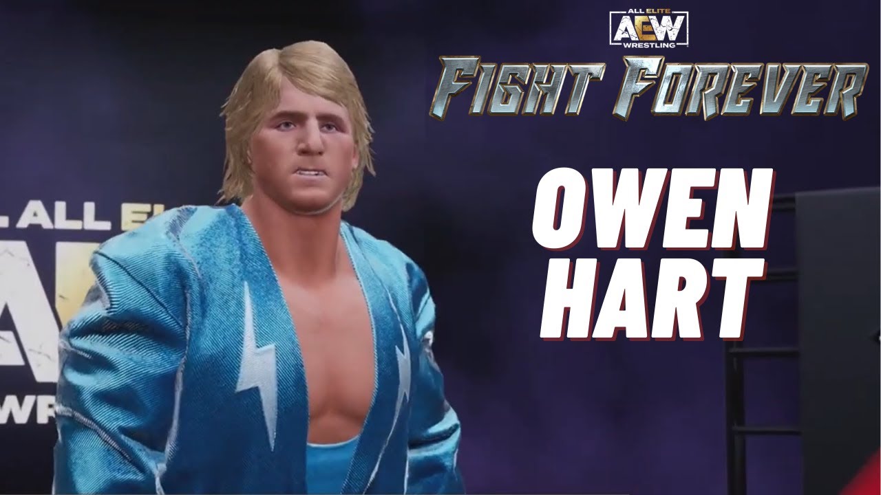 AEW: Fight Forever - Owen Hart (Entrance, Signature, Finisher) - YouTube