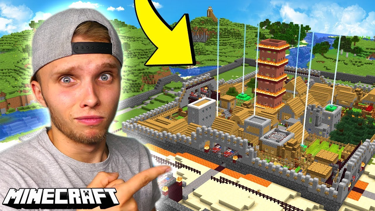 NAJLEPSZA WIOSKA jaką ZROBIĘ W ŻYCIU w Minecraft! - YouTube