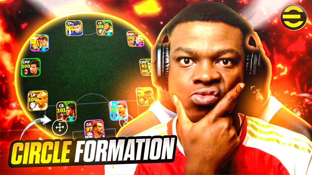 THE CIRCLE OF LIFE FORMATION🔥🔥 | WEIRD FORMATIONS IN eFOOTBALL MOBILE ...