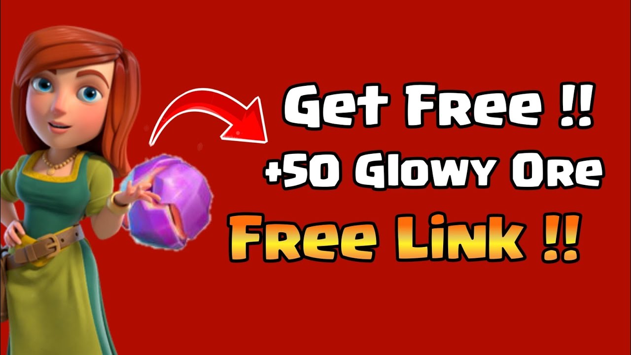Free Link!! Voucer Redeem - Free Glowy Ore!! | Clash of Clans - YouTube