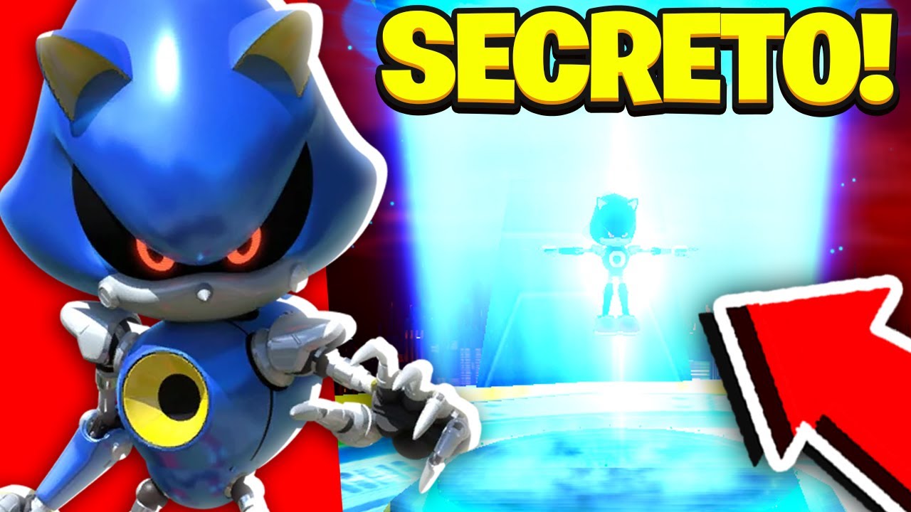 GANHEI O METAL SONIC no SONIC SPEED SIMULATOR! - YouTube
