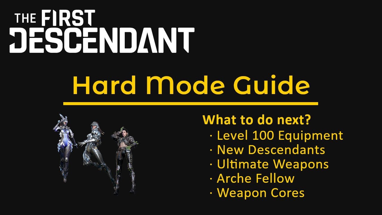 Hard Mode Guide - The First Descendant - YouTube