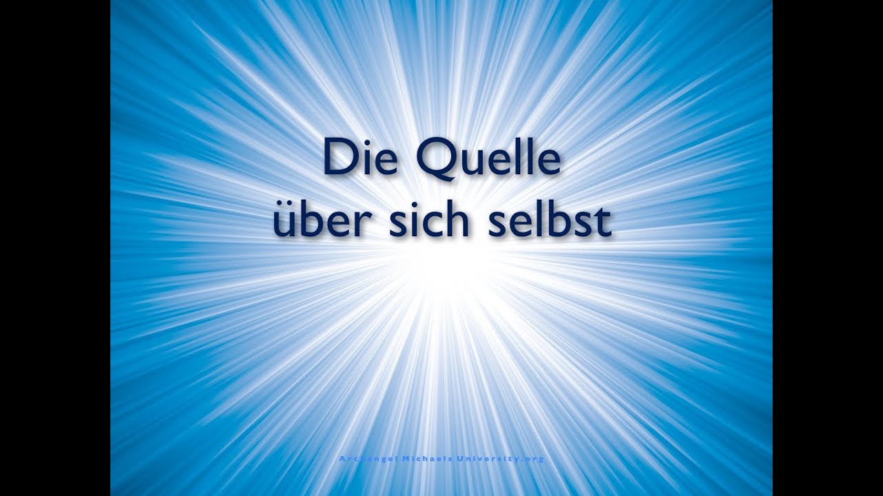 Die Quelle beschreibt sich selbst (HD-Video) - YouTube