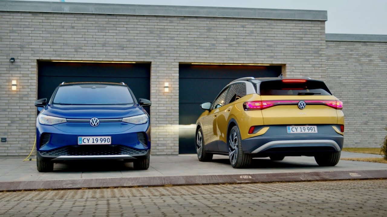 FIRST DRIVE - VW ID.4 KLAR SOM FAMILIENS ELBIL - YouTube
