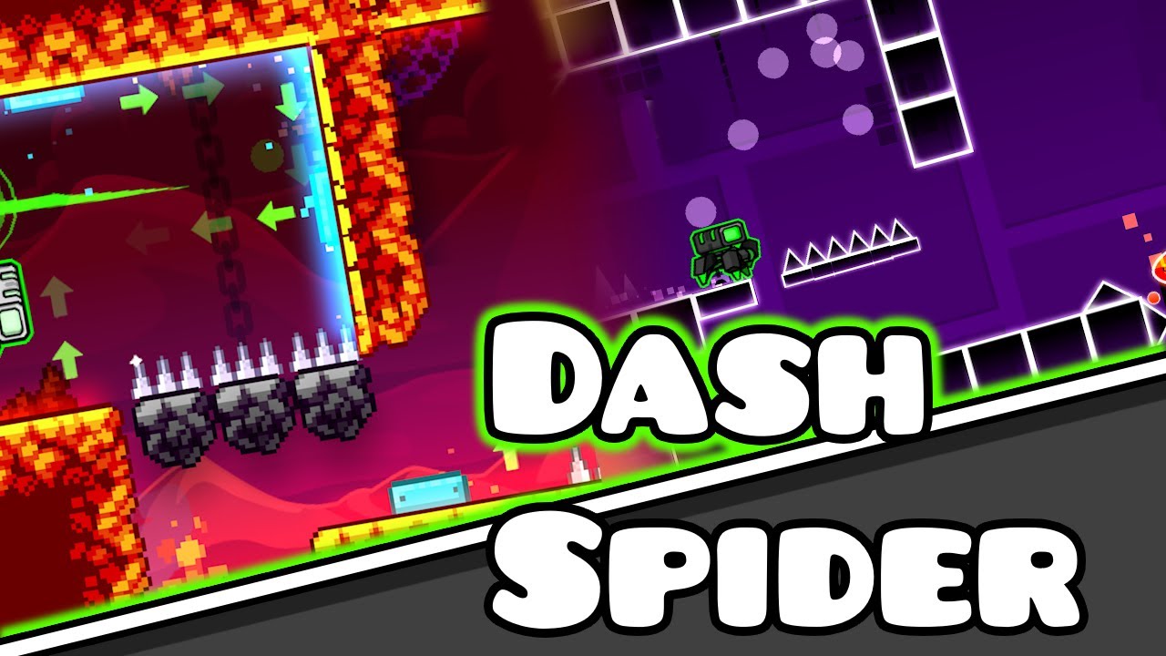 How to do your own Dash Spider jumpscare! || Geometry Dash 2.2 - YouTube