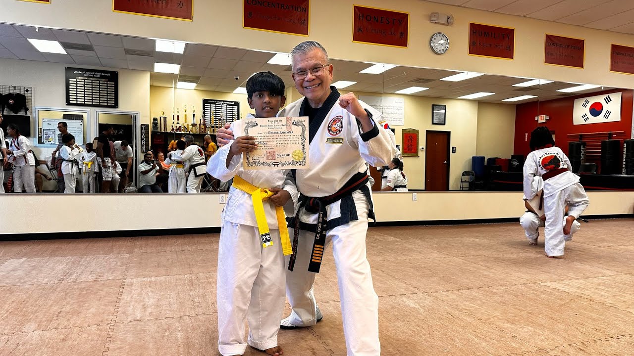 Rithwik's journey into Martial Arts - YouTube