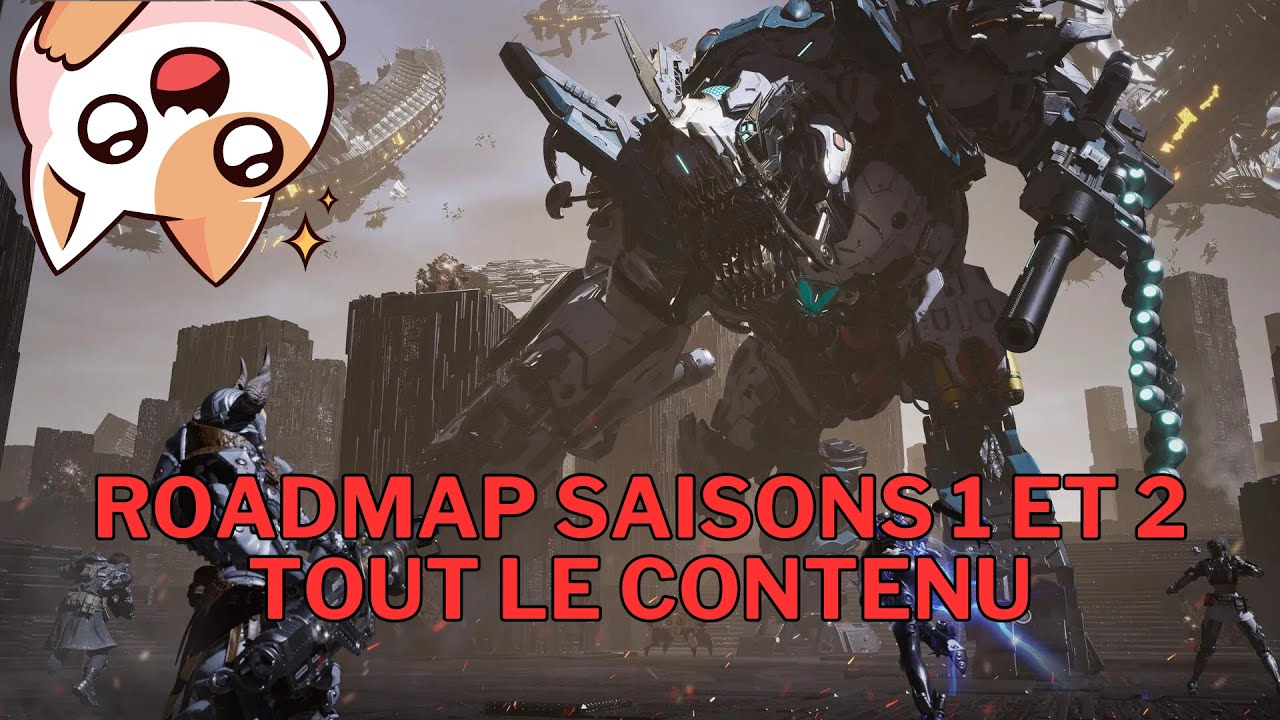 THE FIRST DESCENDANT ROADMAP SAISONS 1 ET 2 TOUT LE CONTENU FR PC - YouTube