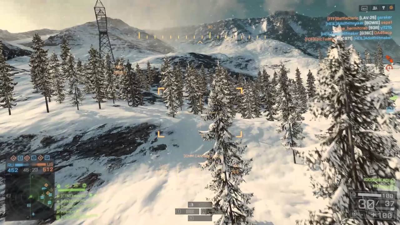 BF4 Heli Gunner Gameplay - YouTube