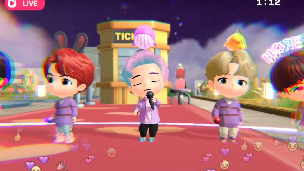 TinyTAN performs '2! 3!' in BTS Dream TinyTAN House 🏠 - YouTube