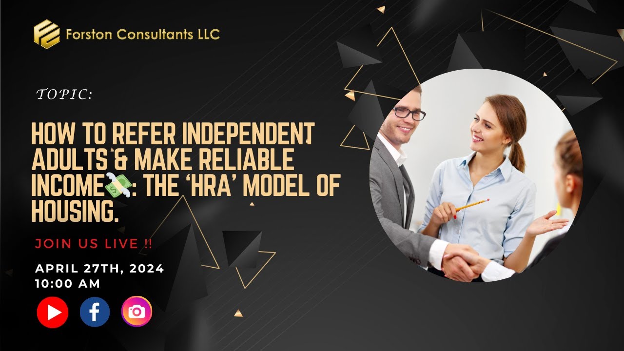 How to Refer Independent Adults & Make Reliable Income💸: the ‘HRA ...