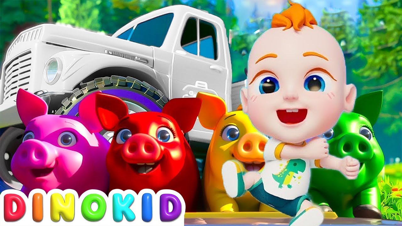 Saving Song - Let’s Save Money | Pretty Piggy Bank | Compilation | Baby ...