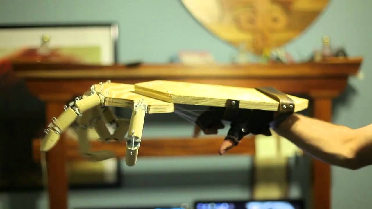 Big Wooden Hand - YouTube