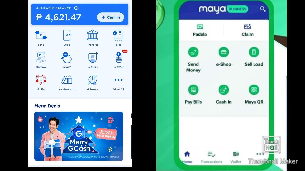 PAANO MAG CASH - IN SA MAYA BUSINESS GAMIT ANG GCASH ||MONEY TRANSFER ...