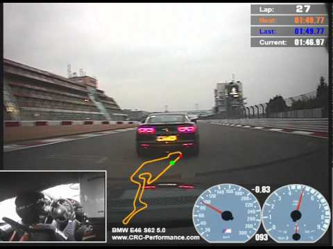 BMW E46 S62 5.0l Nürburgring Sprint Strecke by because Motorsport 13.09 ...