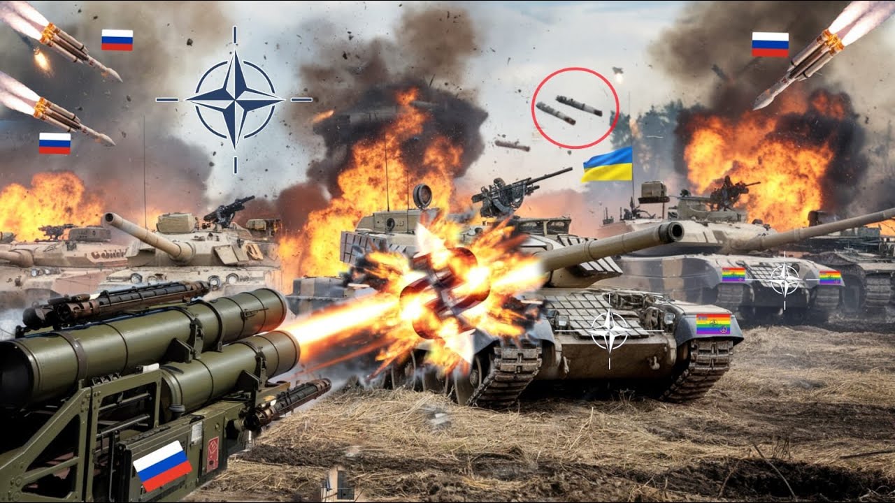 Unstoppable Russia! NATO Next-Gen Tanks Destroyed in Ukraine – ARMA 3 ...