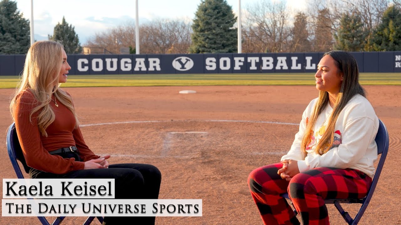 Kaela Keisel interviews Keila Kamoku - BYU Softball Infielder - YouTube